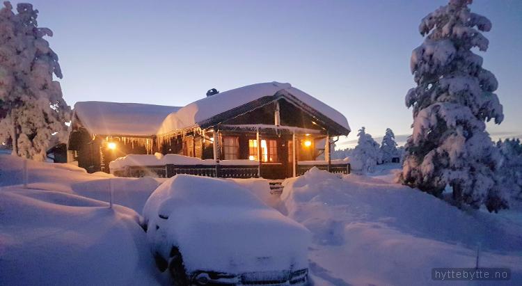 Flott beliggende fjellhytte | Hyttebytte.no